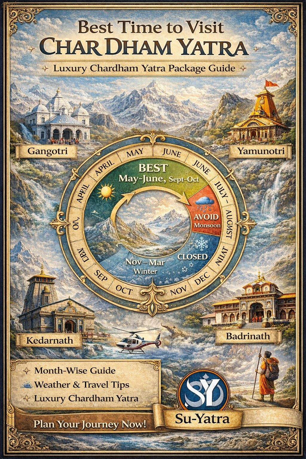 Best Time to Visit Char Dham Yatra